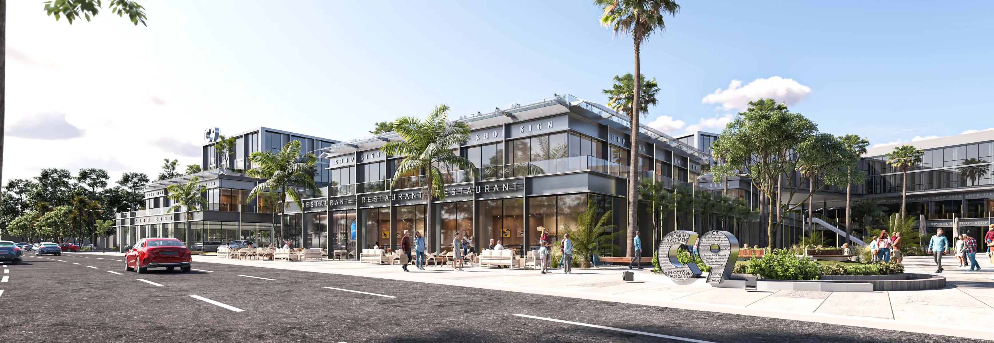 Check out C9 Mall 6 October by Centrada Top Units - Nawy